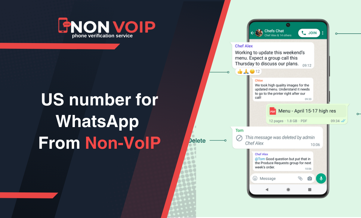 Get a US number for WhatsApp in 5 simple steps, perfect way.