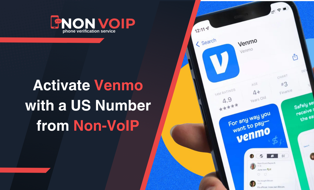 US Number to Activate Venmo: solution with Non-VoIP
