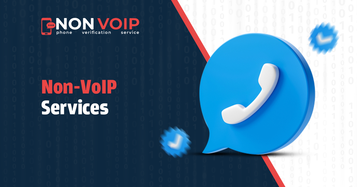 Non-Voip Services: All to need for for sms Verification