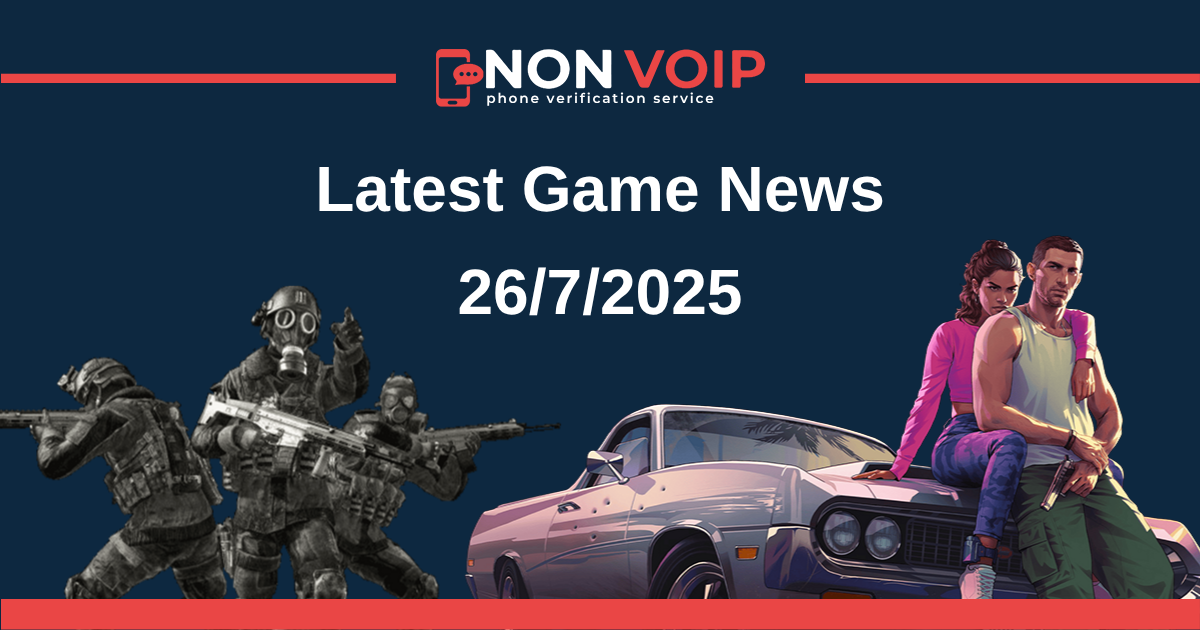 Latest Gaming Updates – 26/7/2025